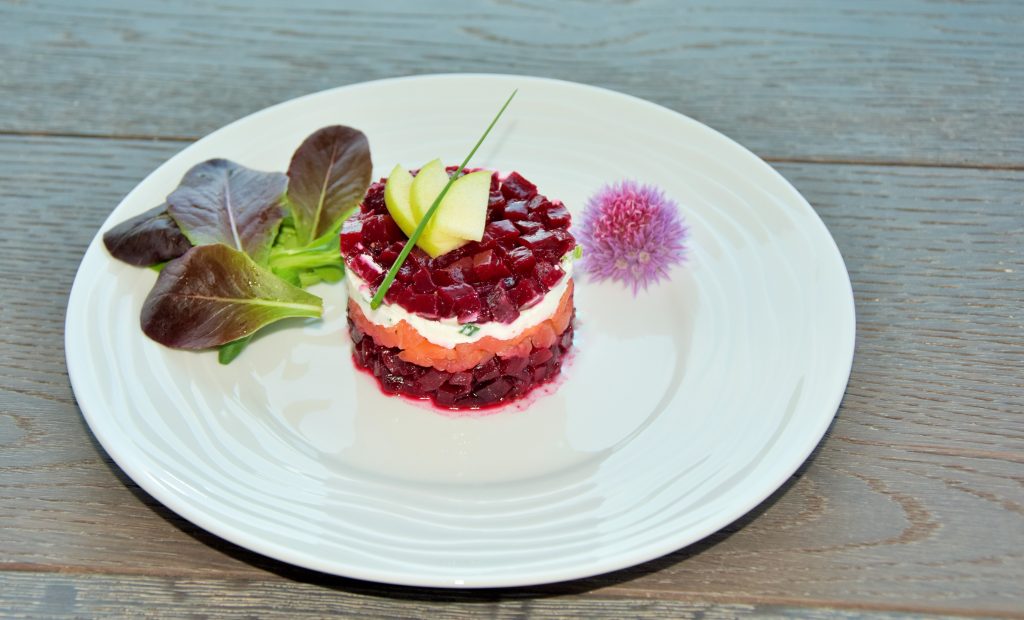 Tartare de Betterave au Chèvre frais – Quelques gouttes de plus